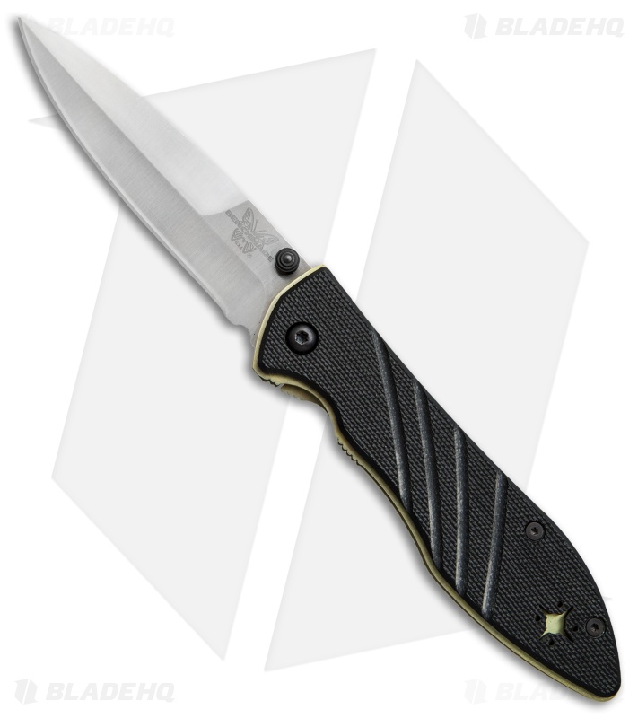 Benchmade 880 Elishewitz Dark Star Knife (3.75" Satin) Pre-Production ...
