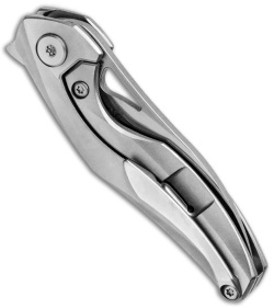 Bestech Knives Reticulan - Folding Knife | Gray + Satin | Blade HQ