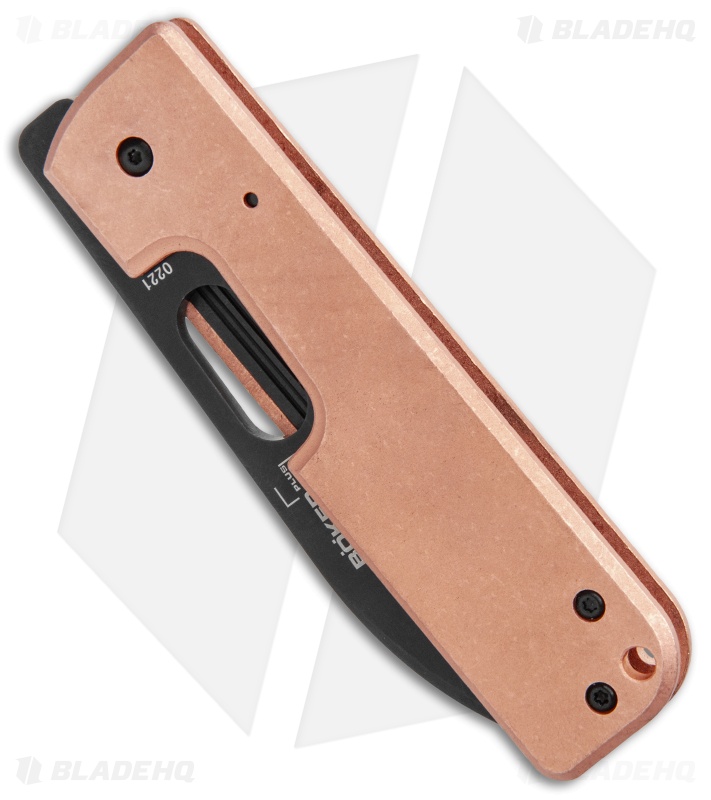 Boker Plus Panchenko Copper Lancer Liner Lock Knife (3" Black) - Blade HQ