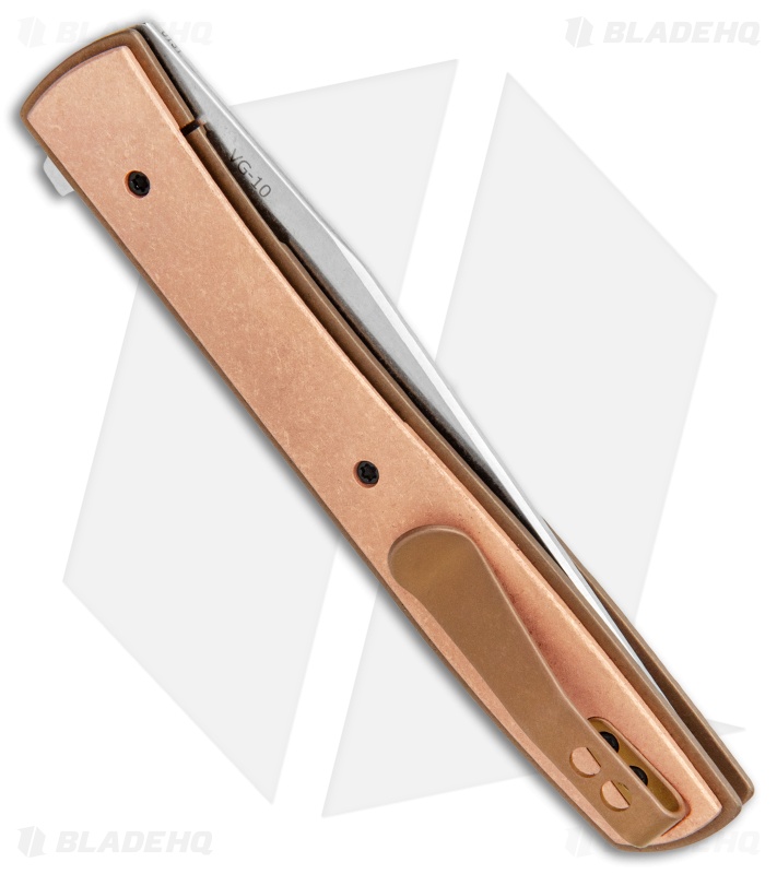 Boker Plus Urban Trapper Knife Copper (3.5" SW)- Blade HQ
