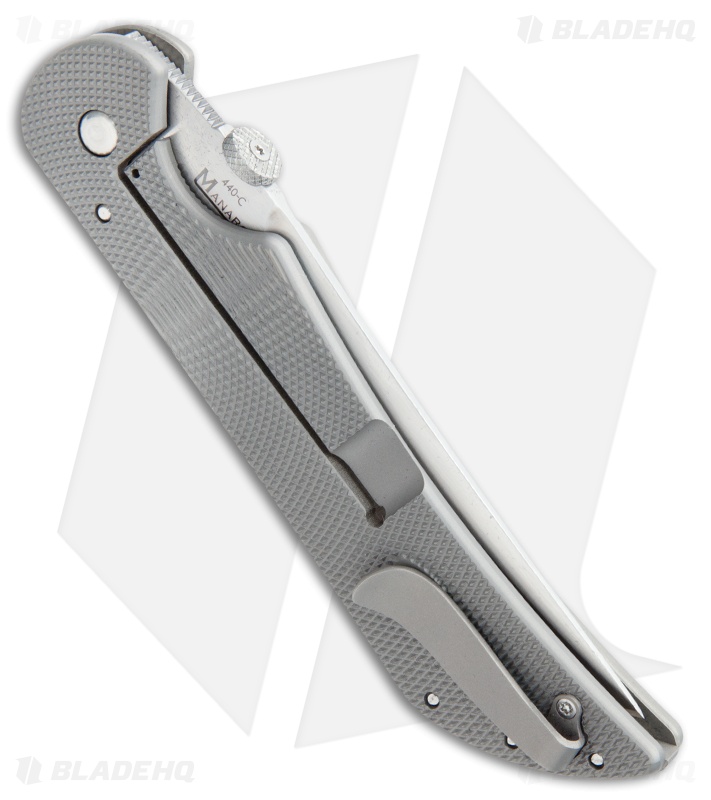 Boker Plus Stingray Frame Lock Knife (4.125" Satin) 01BO147 Sal Manaro - Blade HQ