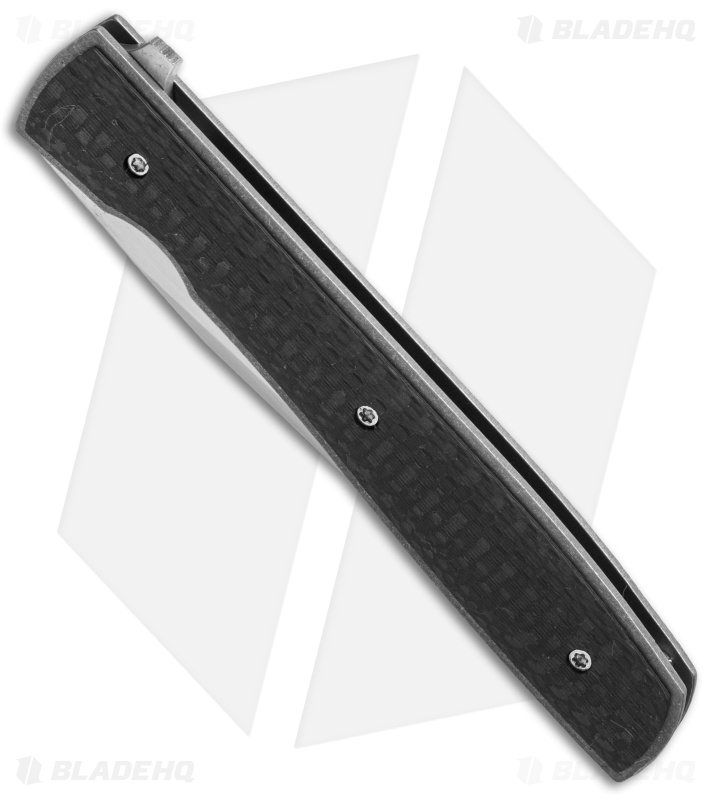 Boker Plus Urban Trapper Knife CF (3.5" Satin) - Blade HQ