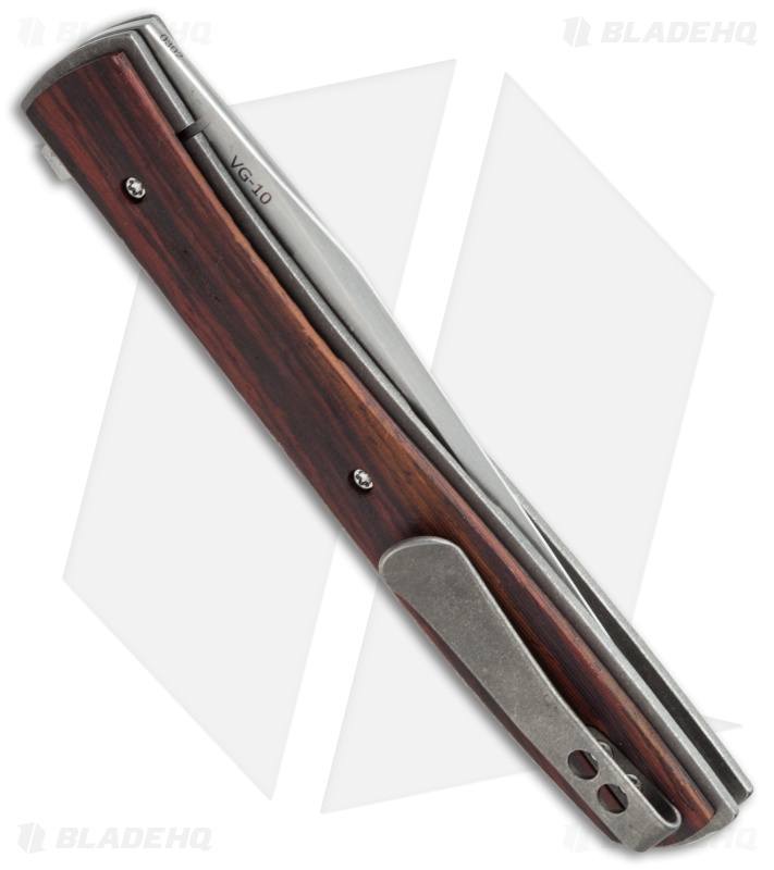 Boker Plus Urban Trapper Knife Wood ( 3.5" Satin) - Blade HQ