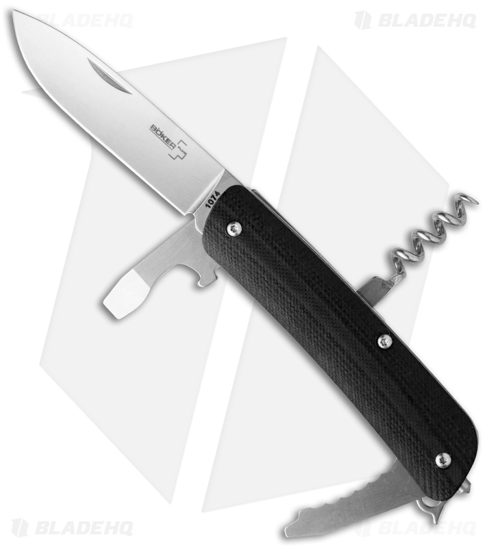 Boker Plus Tech-Tool City 2 Pocket Knife Multi-Tool (2.75" Polish ...