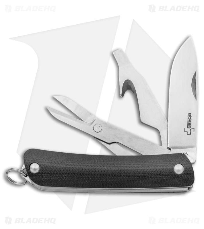 Boker Plus Mini Tech Tool 4 - Multi Tool | 5-in-1 | Blade HQ