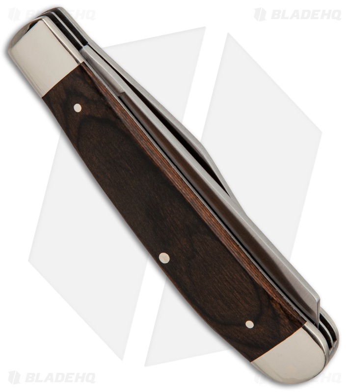 Buck Trapper Knife 3.5" Woodgrain 0382BRS - Blade HQ