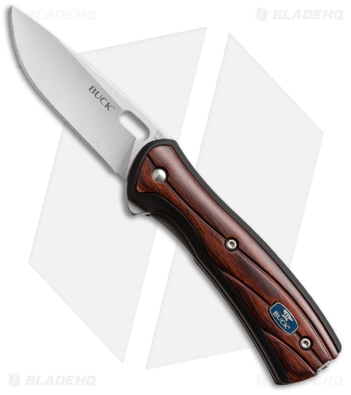 Buck Vantage Avid Small Knife Rosewood Dymondwood (2.5" Satin) 0341RWS ...