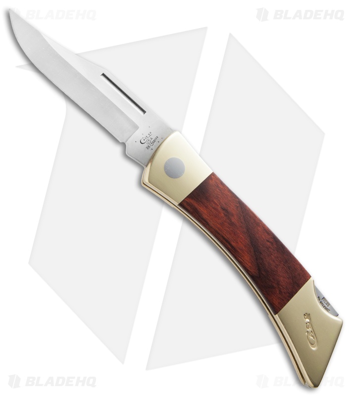 Case Large Lock Back Changer Knife Rosewood & Brass (Rosewood XX ...