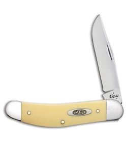 Case Sowbelly Knife 3.875" Yellow (TB3139 CV) 30115 Blade HQ