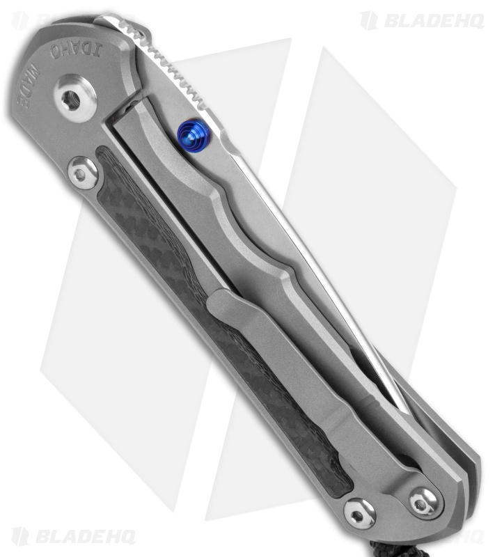 Chris Reeve Knives Large Inkosi Knife Carbon Fiber Inlays (3.5 ...
