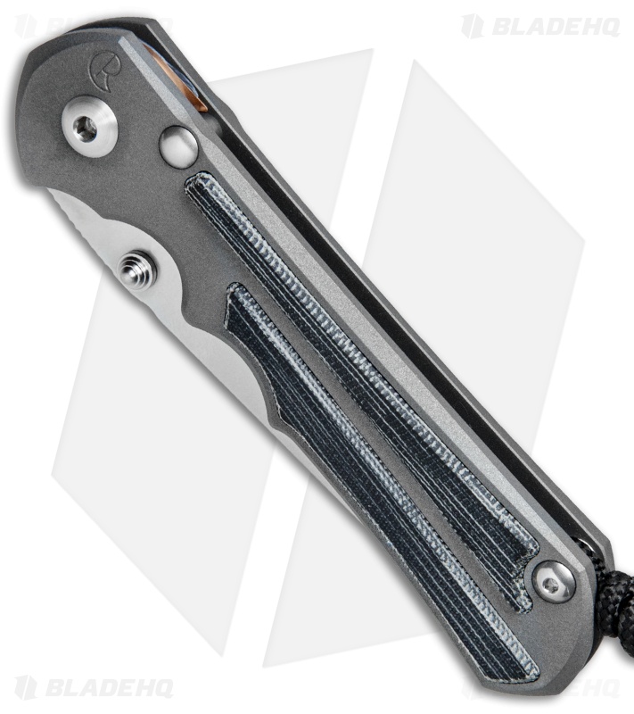 Chris Reeve Knives Large Inkosi Insingo Knife Black Micarta Inlays (3.5 ...