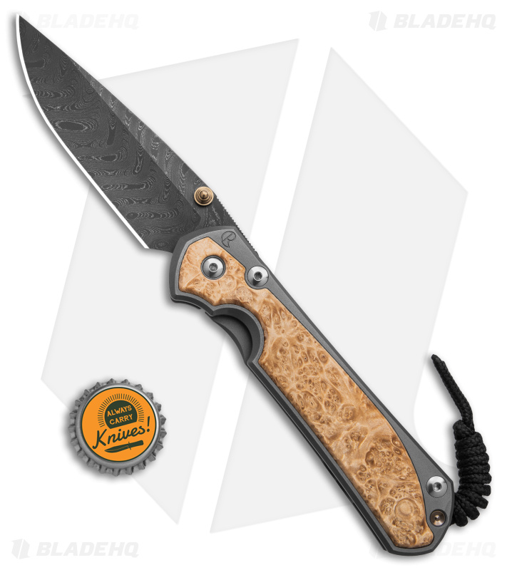 Chris Reeve | Large Sebenza 31 Knife | Box Elder + Dama - Blade HQ