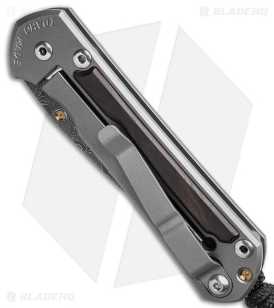 Small Sebenza 31 - Chris Reeve | LH Knife | Ebony + Dama - Blade HQ