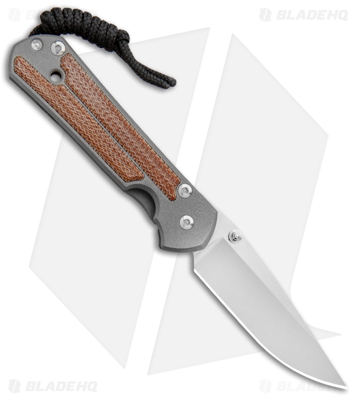 Chris Reeve LH Small Sebenza 21 | Natural Micarta - Blade HQ