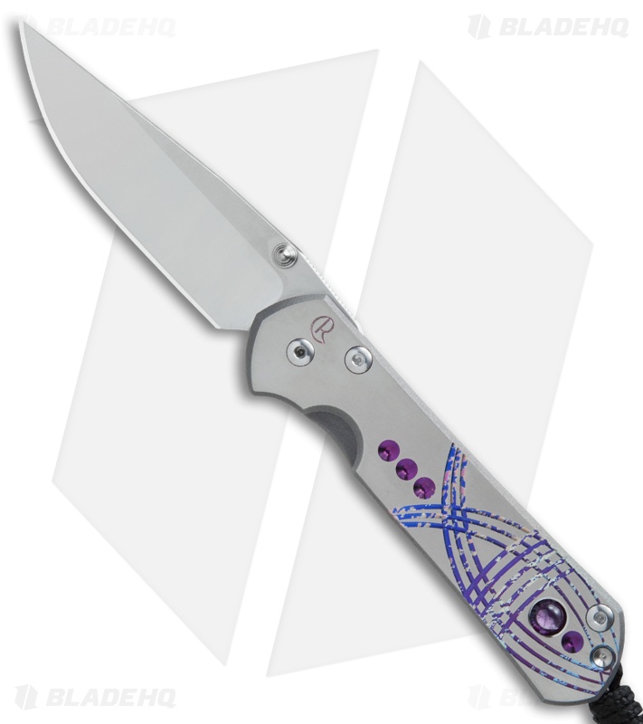 Chris Reeve Small Sebenza 21 Graphic Amethyst Unique (2.9" Satin) 9/21 ...