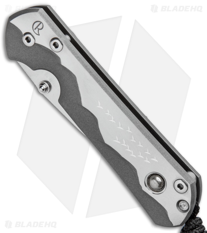 Chris Reeve Small Sebenza 21 Knife Unique Graphic Pyrite (2.94" Satin ...