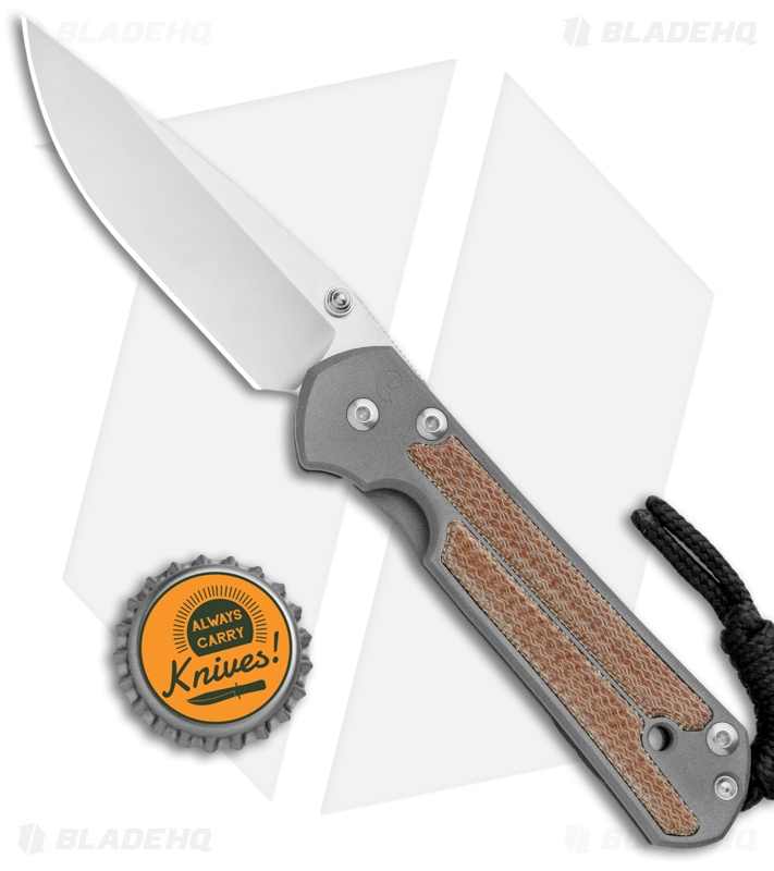 Chris Reeve Small Sebenza 21 - Knife | Natural Micarta | Blade HQ