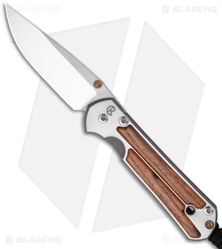 Chris Reeve Small Sebenza 21 Knife w/ Bocote Inlays (2.94" Plain ...