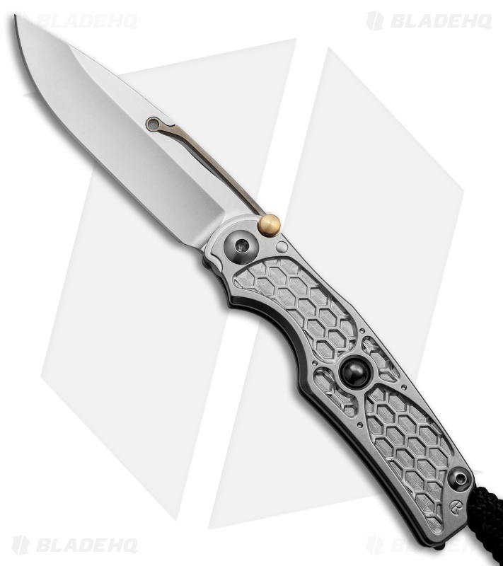 Chris Reeve Ti-Lock Elemental Folding Knife Titanium (3.25" Stonewash ...