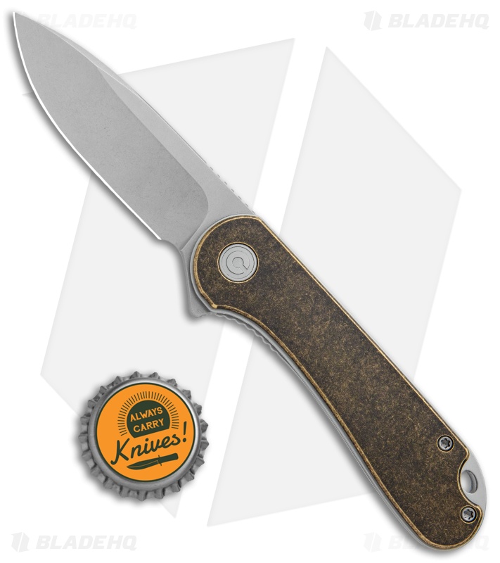 CIVIVI Elementum - Manual Folding Knife | Brass/SW | Blade HQ