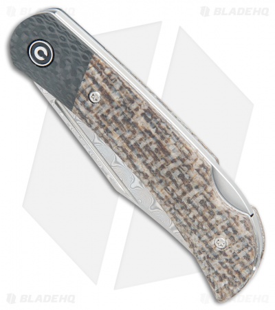 CIVIVI Rustic Gent Lockback Knife | Matrix Micarta + Dam | Blade HQ