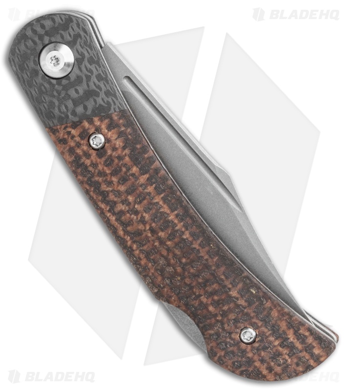 CIVIVI Rustic Gent - Lockback Knife | Dark Brown Matrix Micarta