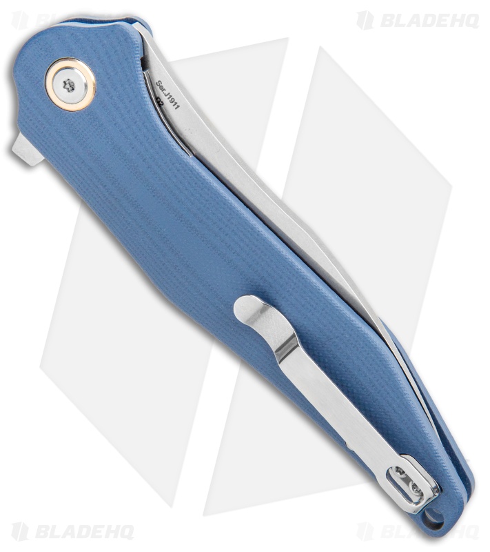 CJRB Agave Liner Lock Flipper Gray G-10 (3.5" Stonewash) - Blade HQ