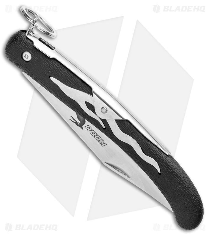 Cold Steel Kudu Ring Pull Lock Knife (4.25" Satin) 20KK - Blade HQ