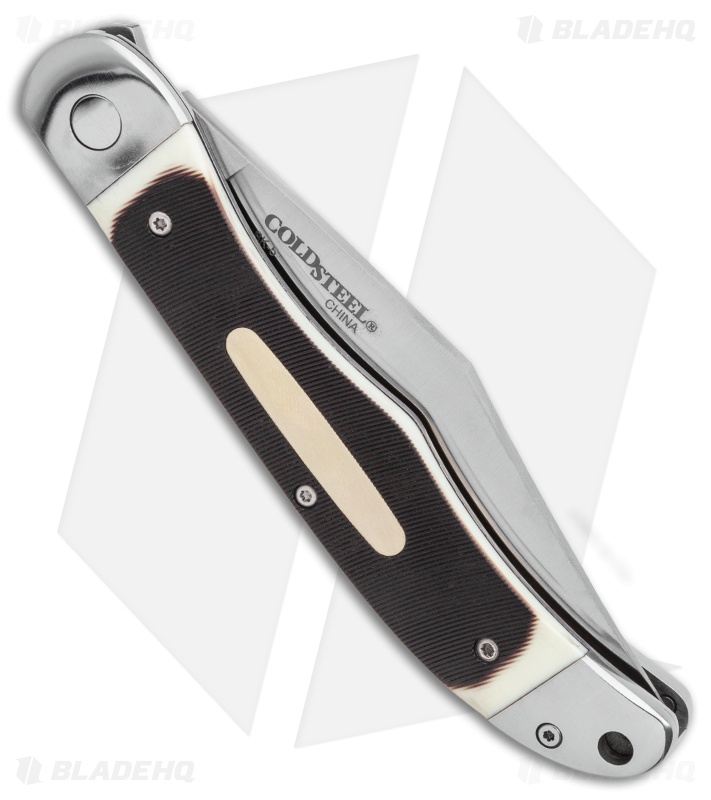 Cold Steel Ranch Boss II Liner Lock Knife Black Griv Ex (4" Satin ...