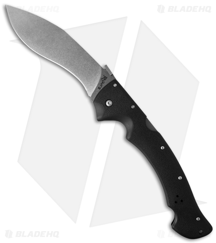 Cold Steel Rajah II Lockback Knife (6" Stonewash AUS-10A) 62JL - Blade HQ
