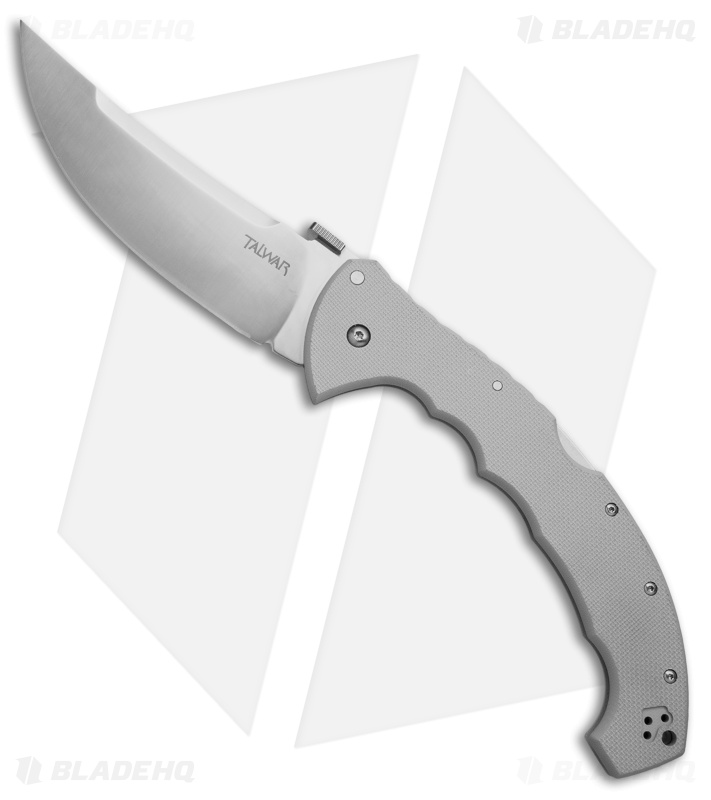 Cold Steel 5.5" Talwar Lockback Knife Gray G-10 (Satin CTS-XHP) TXVSLV ...