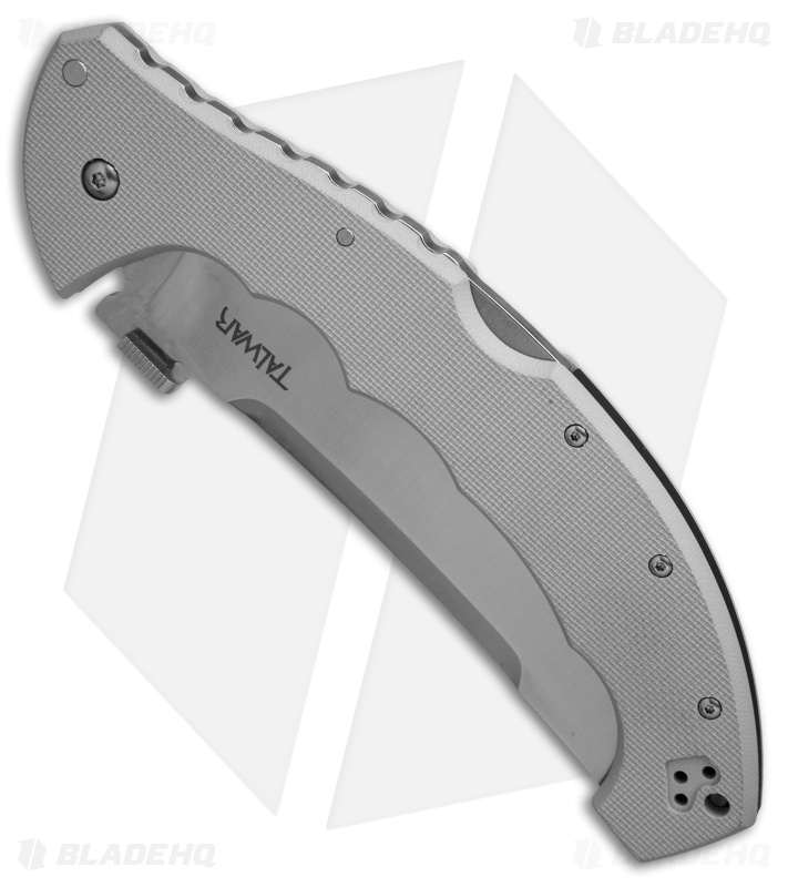Cold Steel 5.5" Talwar Lockback Knife Gray G-10 (Satin CTS-XHP) TXVSLV ...
