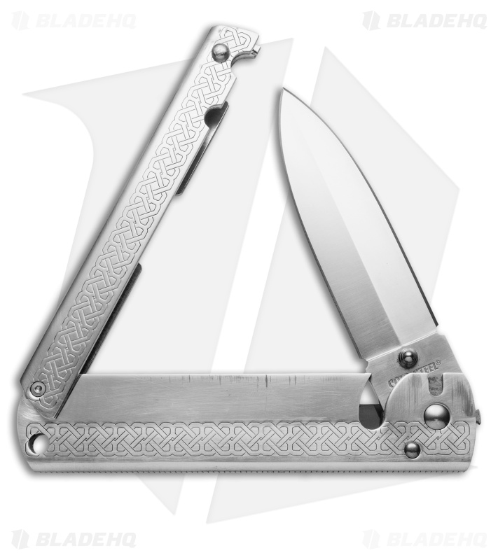 Cold Steel Triple Action Tri-Fold Knife (Double Edge Blade) - Blade HQ