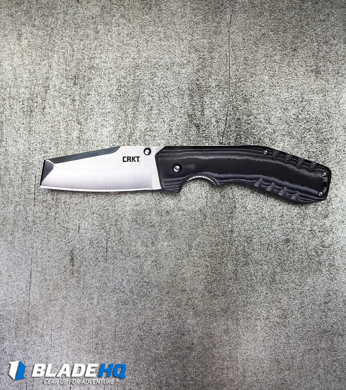 CRKT Razel Knife - Razor Blade Style | Micarta + Satin | Blade HQ