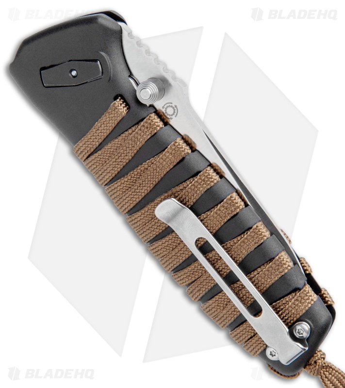 CRKT Parascale Deadbolt Lock Knife Cord Wrap (3.19" Satin) 6235 - Blade HQ