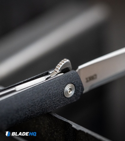 CRKT CEO - Liner Lock Flipper Knife | Black GRN | Blade HQ