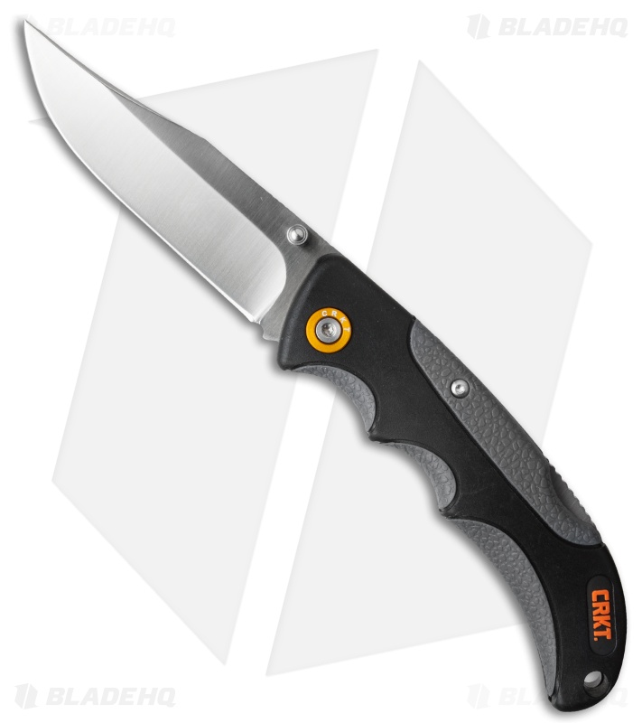 CRKT Free Range Hunter Compact Small Lockback Knife (3.35" Satin) 2045 ...