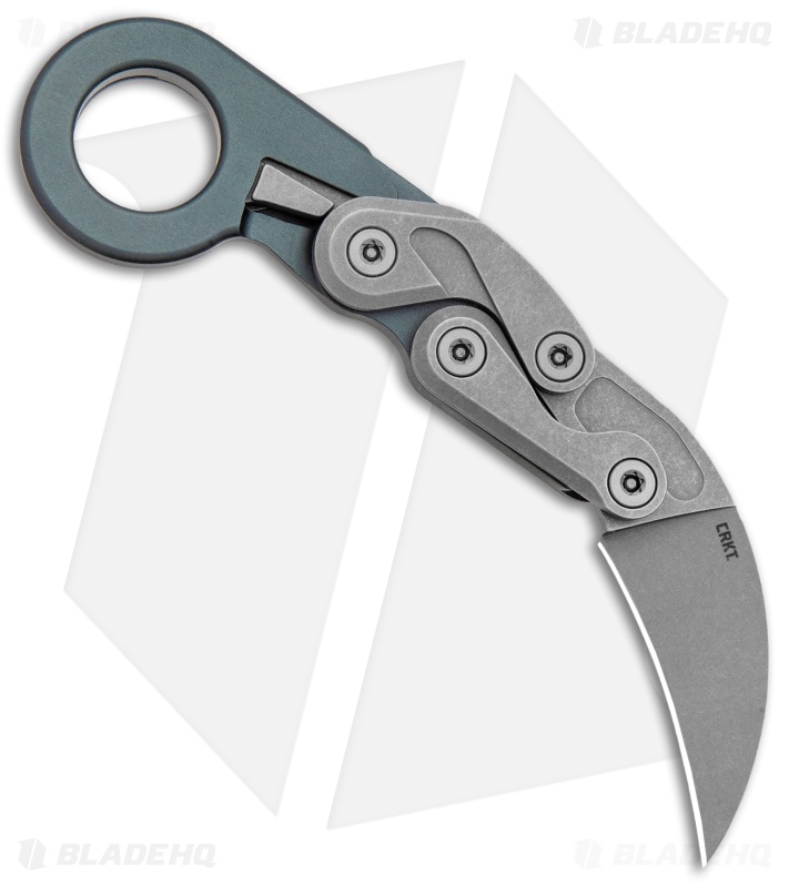 CRKT Provoke Compact - Karambit Folding Knife | Gray + SW | Blade HQ