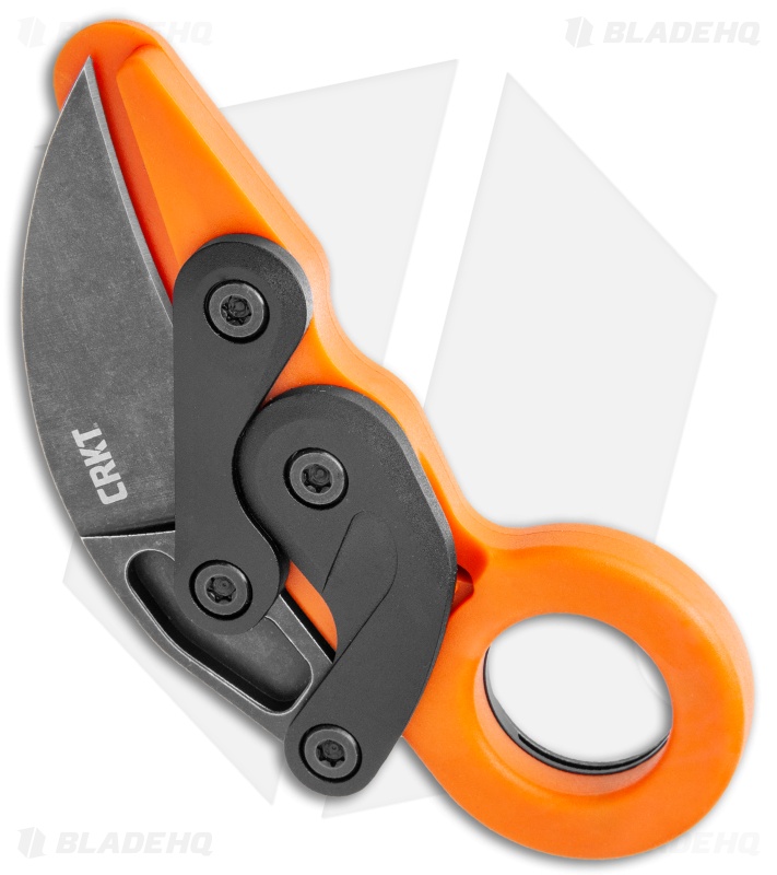 CRKT Provoke - Karambit Folding Knife | Orange | Blade HQ