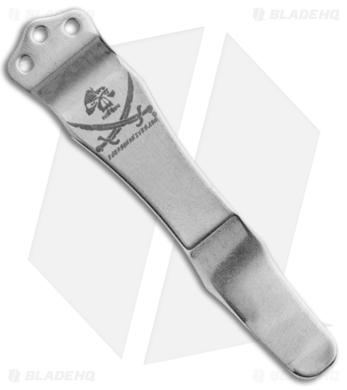 Emerson "Jolly Roger" | Replacement Pocket Clip | Satin