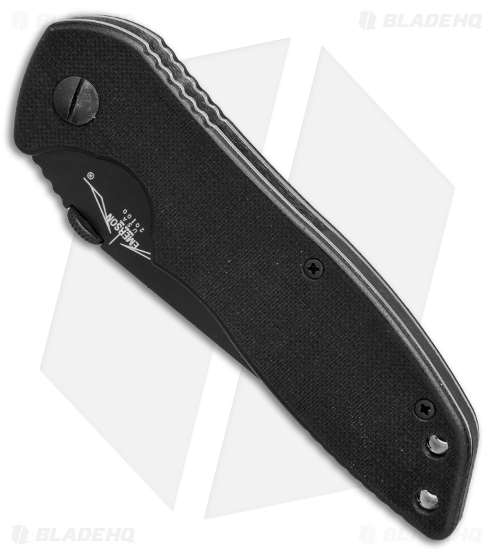 Rare Emerson Mach-1 BTS Liner Lock Knife (3.3" Black) 2000 *Collection ...