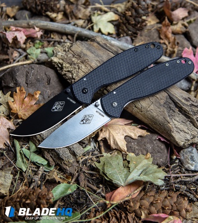 ESEE Knives Expat Medellin Frame Lock Survival Knife Black (3.5" Black ...