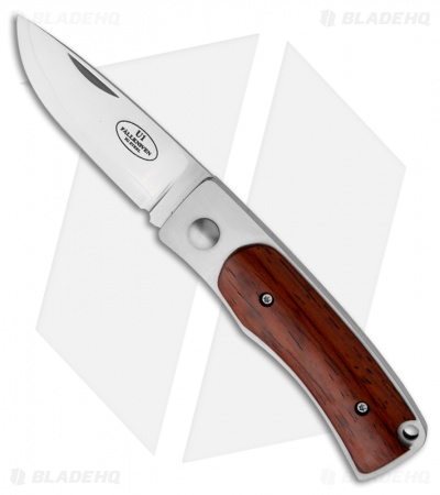 Fallkniven U1 Cocobolo Knife w/ Sheath (2.44" Satin Plain) - Blade HQ