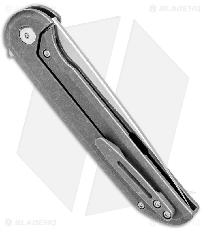 Ferrum Forge Exec Frame Lock Knife Ti/Carbon Fiber (3.5" Satin) EXCF-SW ...