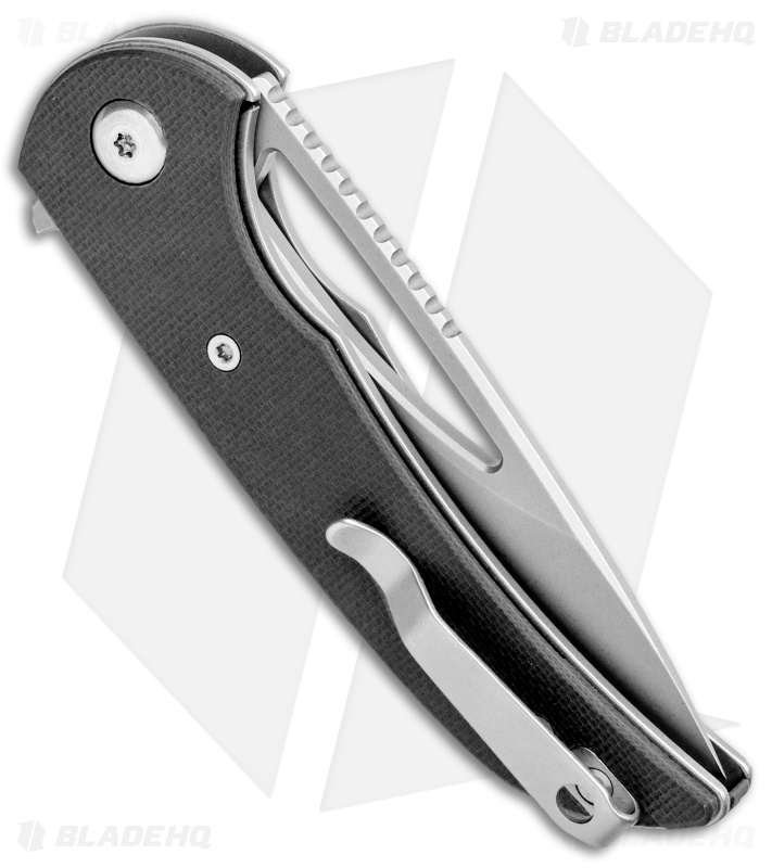 Ferrum Forge Knife Works Mini Archbishop Liner Lock Knife Black G-10 (2 ...