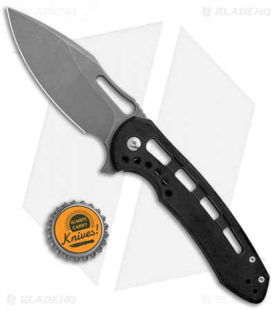 Ferrum Forge Pro Series | Fortis 2.0 Flipper Knife | Black Thruwork