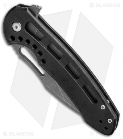 Ferrum Forge Pro Series | Fortis 2.0 Flipper Knife | Black Thruwork