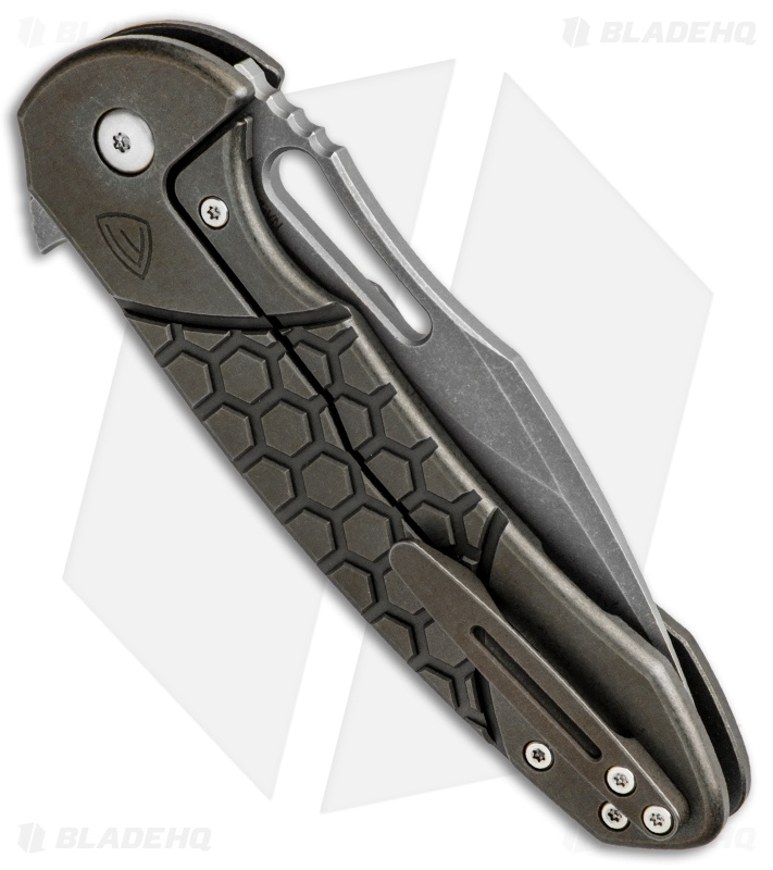 Ferrum Forge Pro Series | Fortis 2.0 Flipper Knife | Bronze Hex