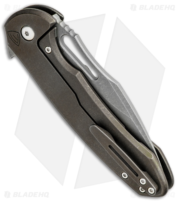 Ferrum Forge Pro Series | Fortis 2.0 Flipper Knife | Bronze Slab