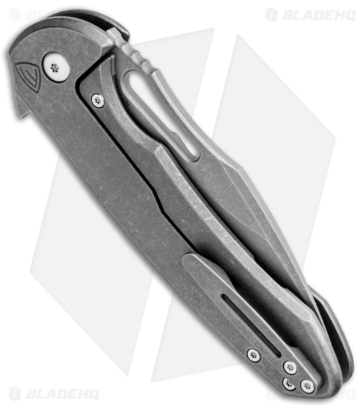 Ferrum Forge Pro Series | Fortis 2.0 Flipper Knife | Stonewash Slab